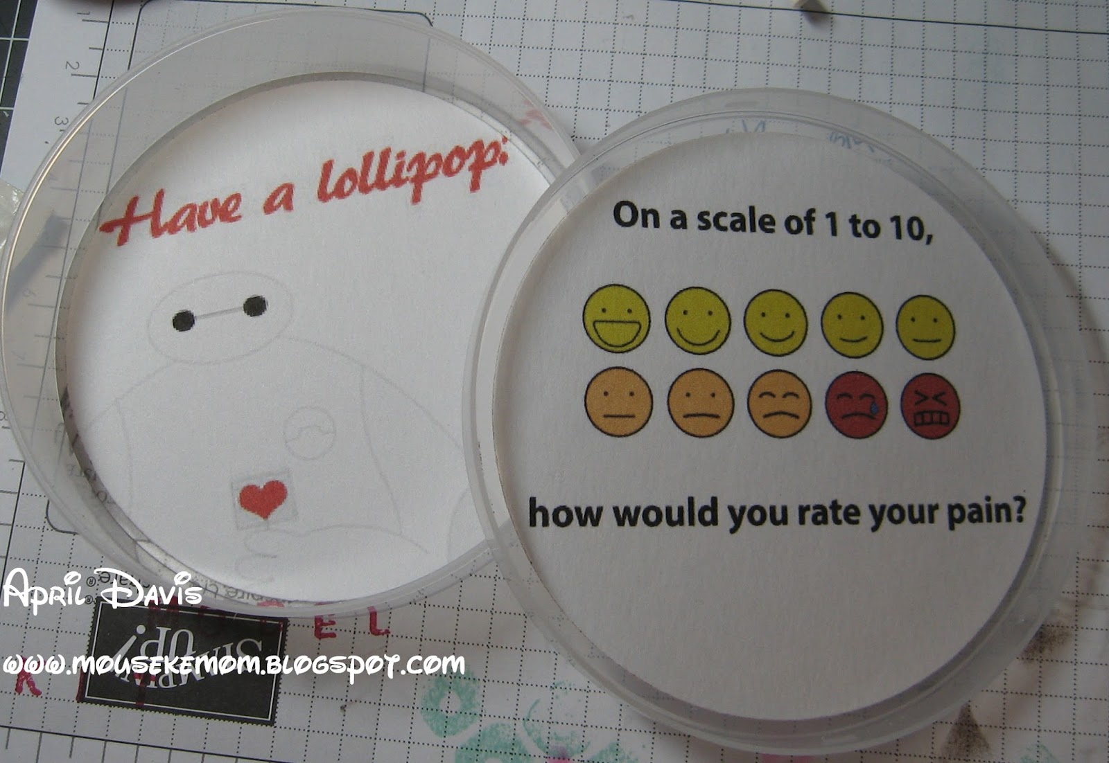 Mousekemom's Mouseworks: Baymax First Aid kit