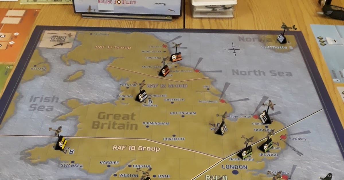 Long Range Gaming Group: PSC Battle of Britain, 2nd Playing – 14th Dec 2017