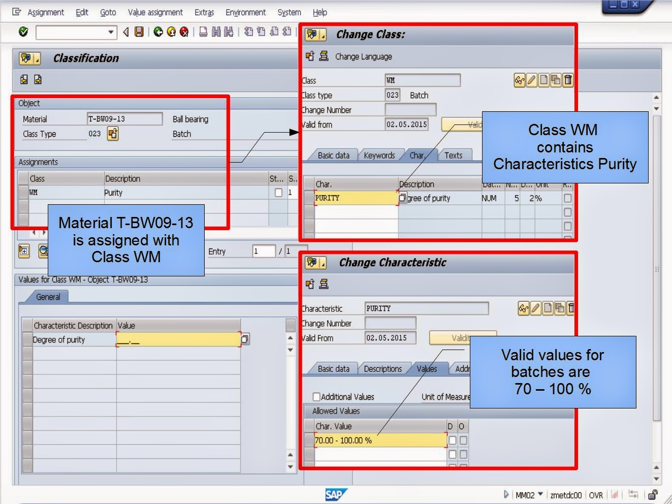青蛙SAP分享 Froggy's SAP sharing: Batch Determination WMS-PP staging for Crate Parts
