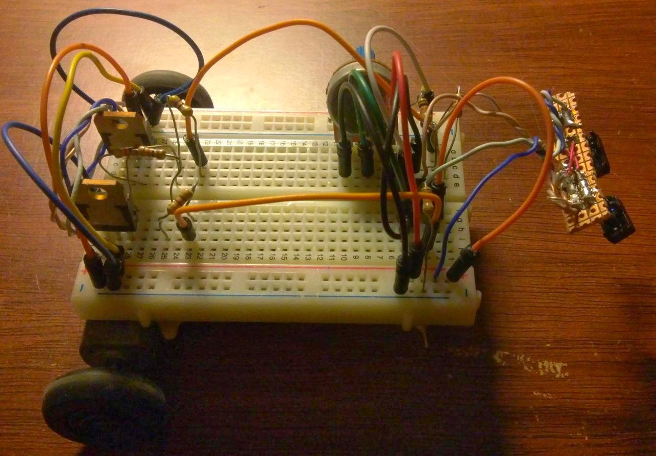 Electgpl Electrónica: Robot Seguidor de Linea (Simple)