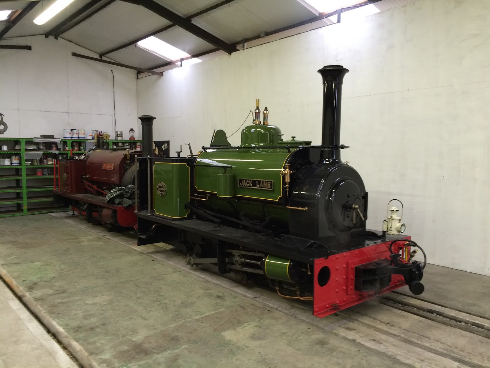 Sam's World: "Jack Lane" Returns: A Wet Day at Statfold...