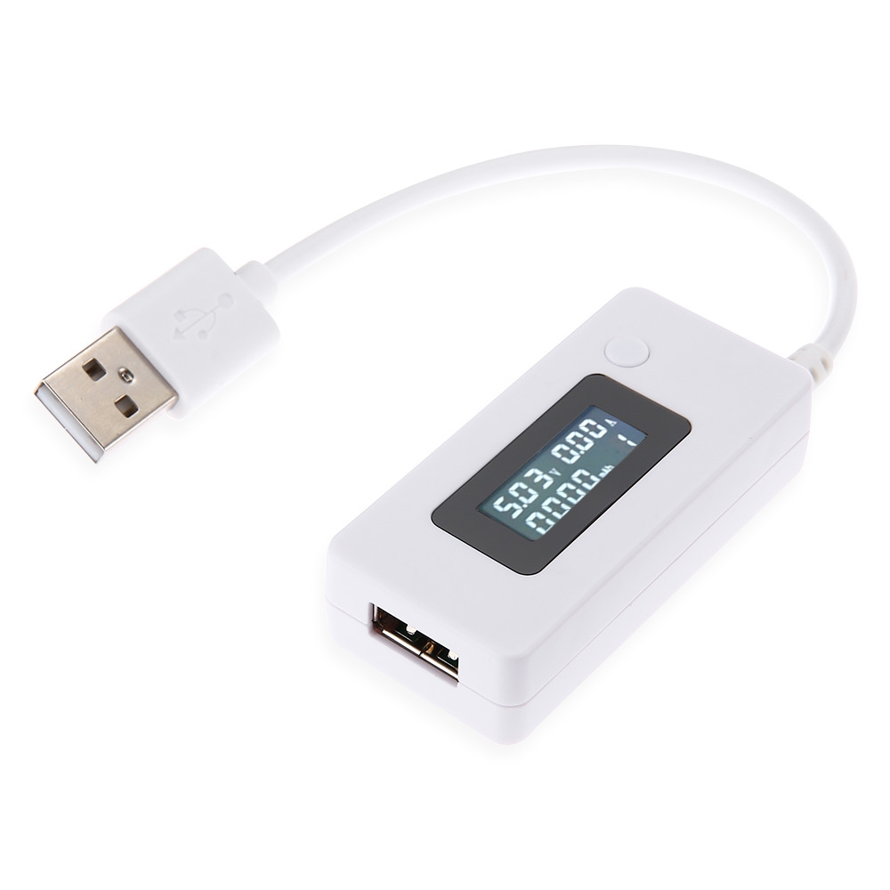 USB Meter - For Measuring Capacity of a USB Power Bank & Other 5V Devices