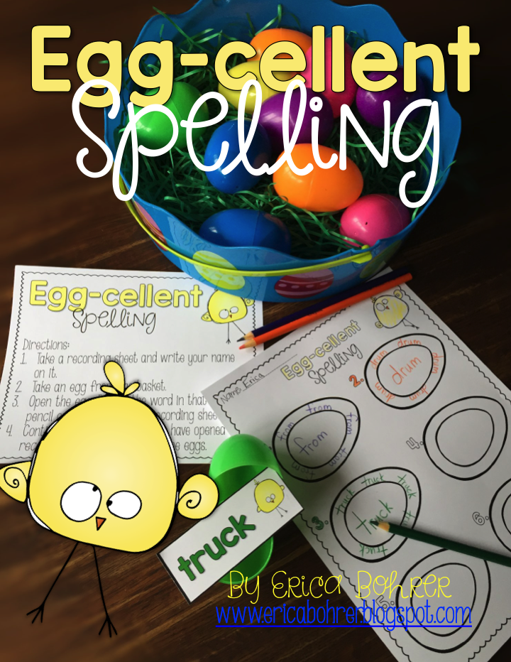 Blog Hoppin': Egg-cellent Spelling Center