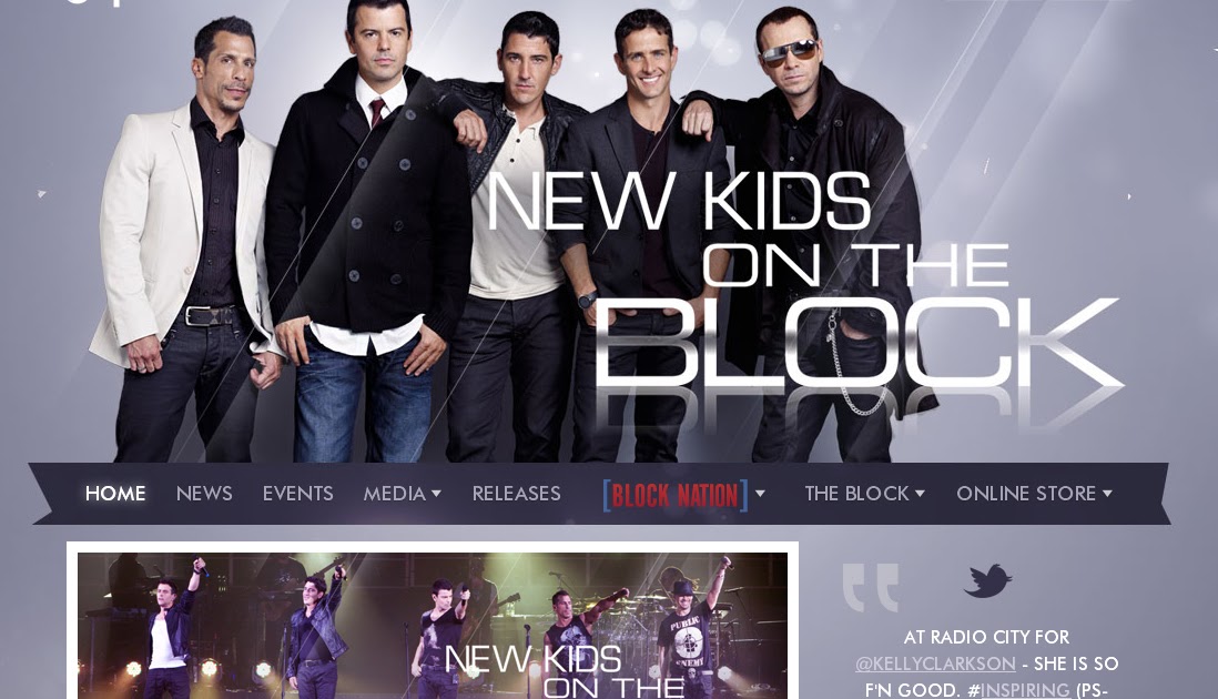 NKOTB News: Updates to NKOTB.com
