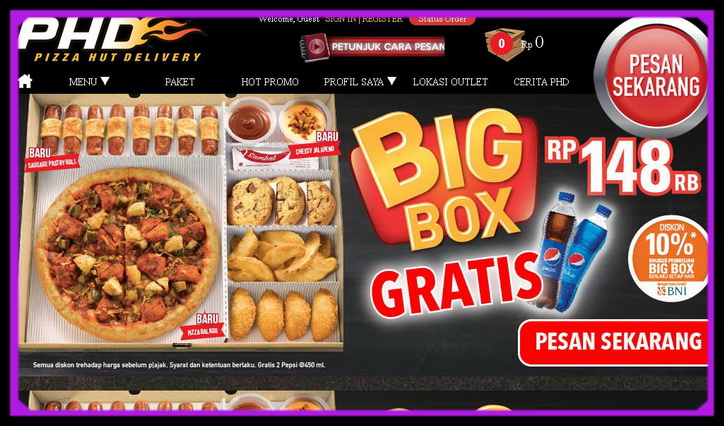 NatInBali: Pizza Hut Delivery (PHD)