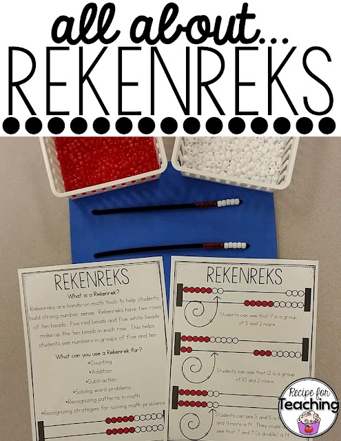 Rekenreks - Recipe for Teaching