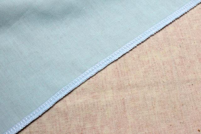 four square walls: narrow hem: three ways