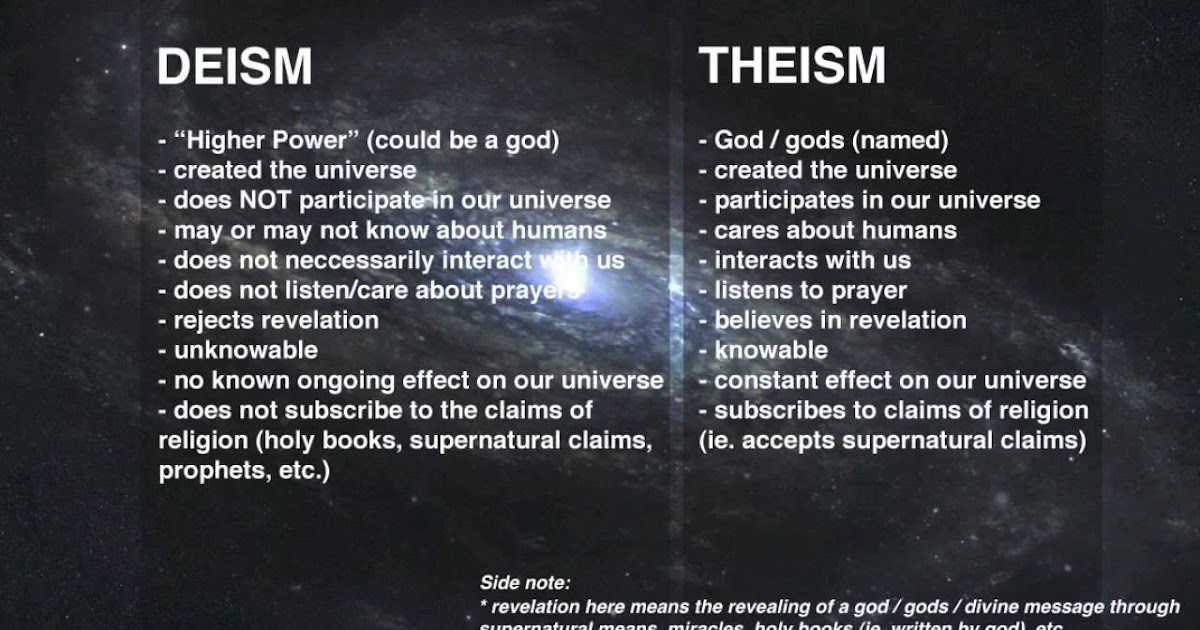 The Mad Professah Lectures: GODLESS WEDNESDAY: Deism versus Theism