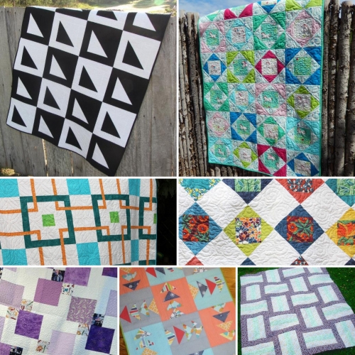Beautiful Skills - Crochet Knitting Quilting : 7 FREE One-Block Quilt ...