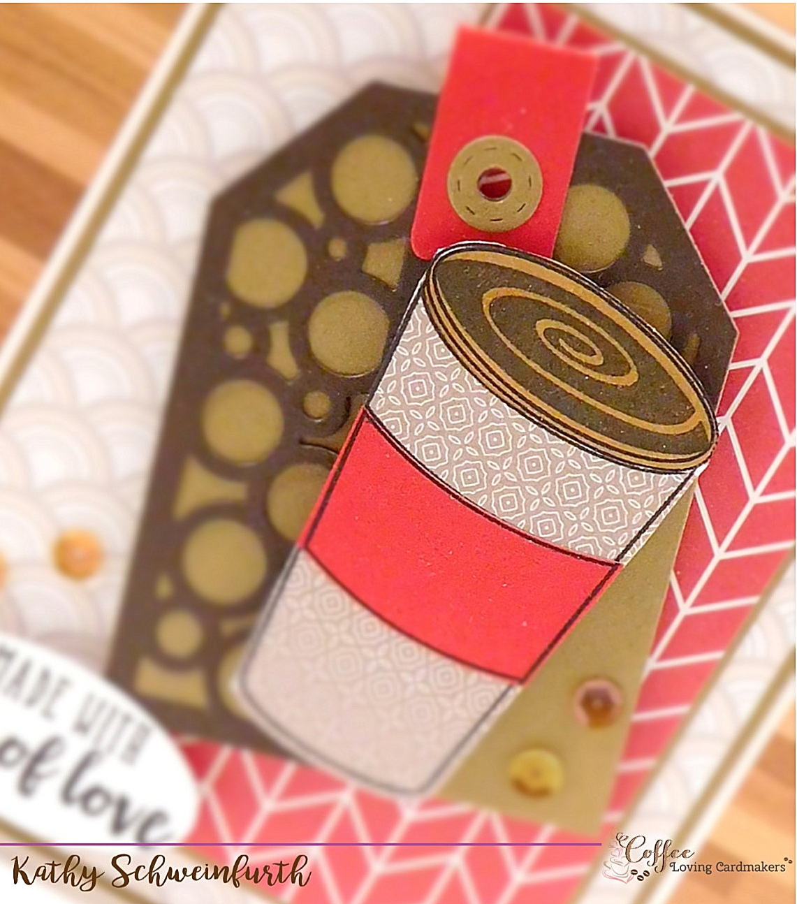 Stamps At Play: Saturday Coffee Cafe - Made With Love