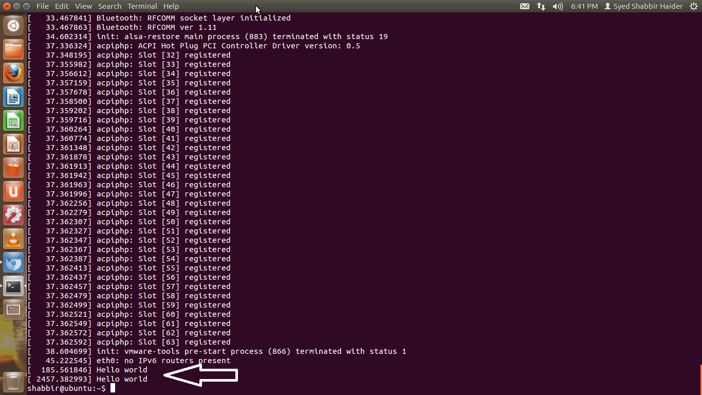 How to add a system call in Linux kernel | Syed Shabbir Haider
