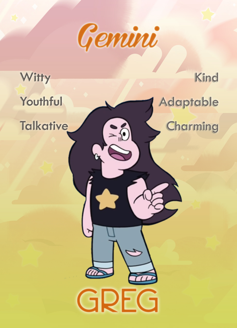 Zodiac Poet: Greg - Gemini