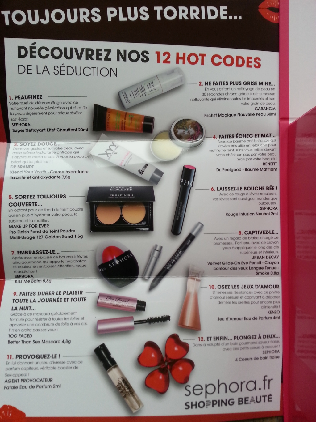 Ma 1ère Sephora Box ! - Et Aurélie Alors - Blog beauté bio et lifestyle ...