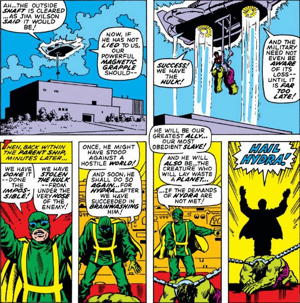 The Peerless Power of Comics!: In The Hands of Hydra!