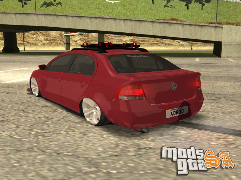 Mods GTA San Andreas: Vw Voyage G5 + Fixa + Roda BMW