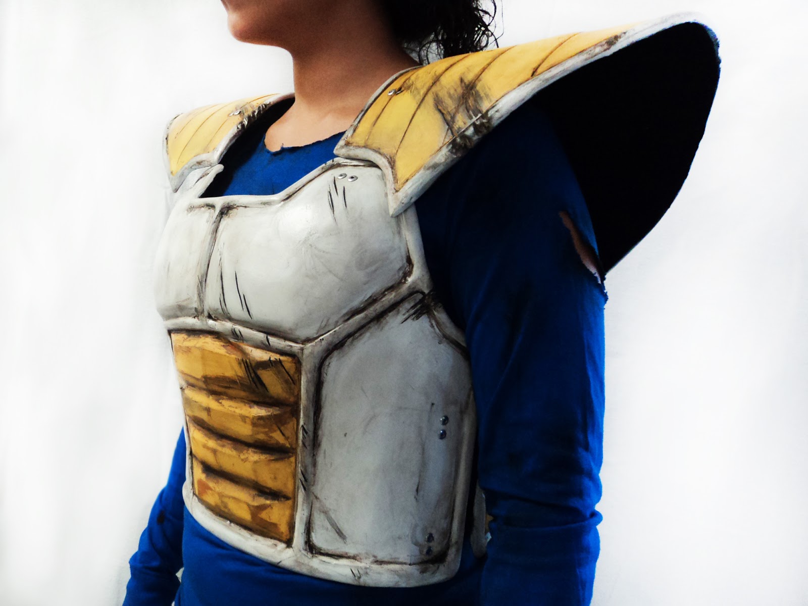 DBZ Saiyan Armor - Painting Update