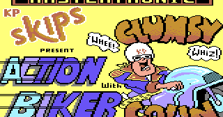 C64 Action Biker Resources / Map / Walkthrough