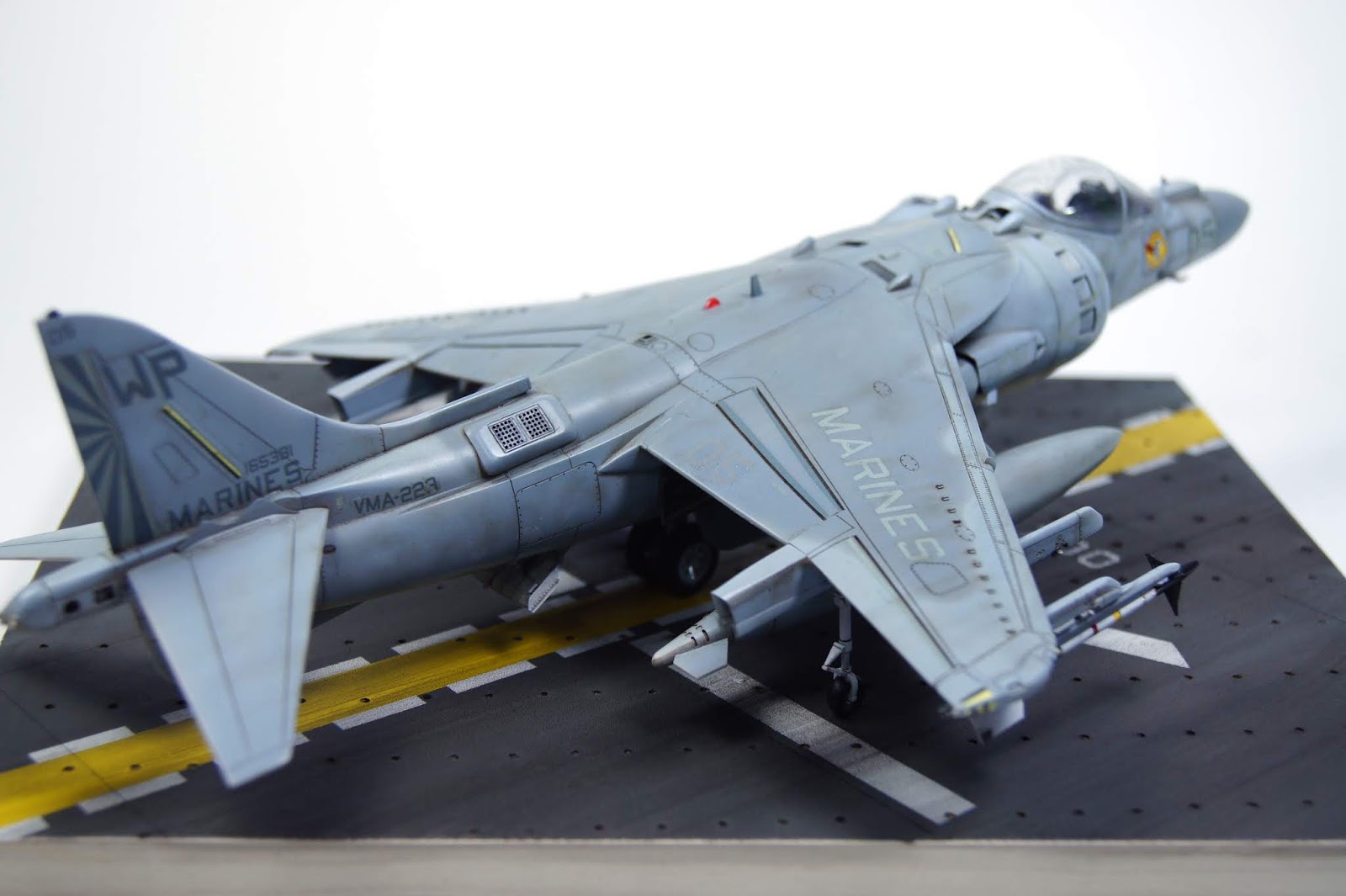 Fine Scale Aviation: AV-8B II plus 1/48 hasegawa