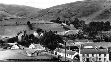 Tour Scotland: Old Photograph Bentpath Scotland