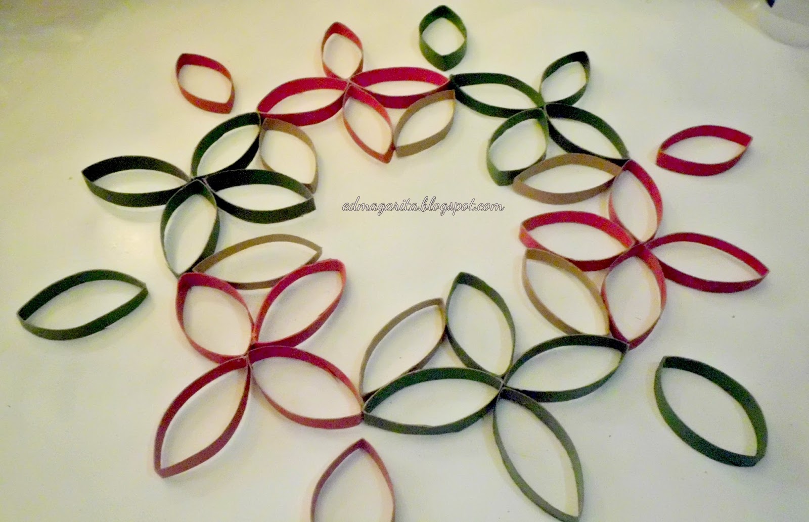 Arte Manual: Tutorial : Corona Navideña