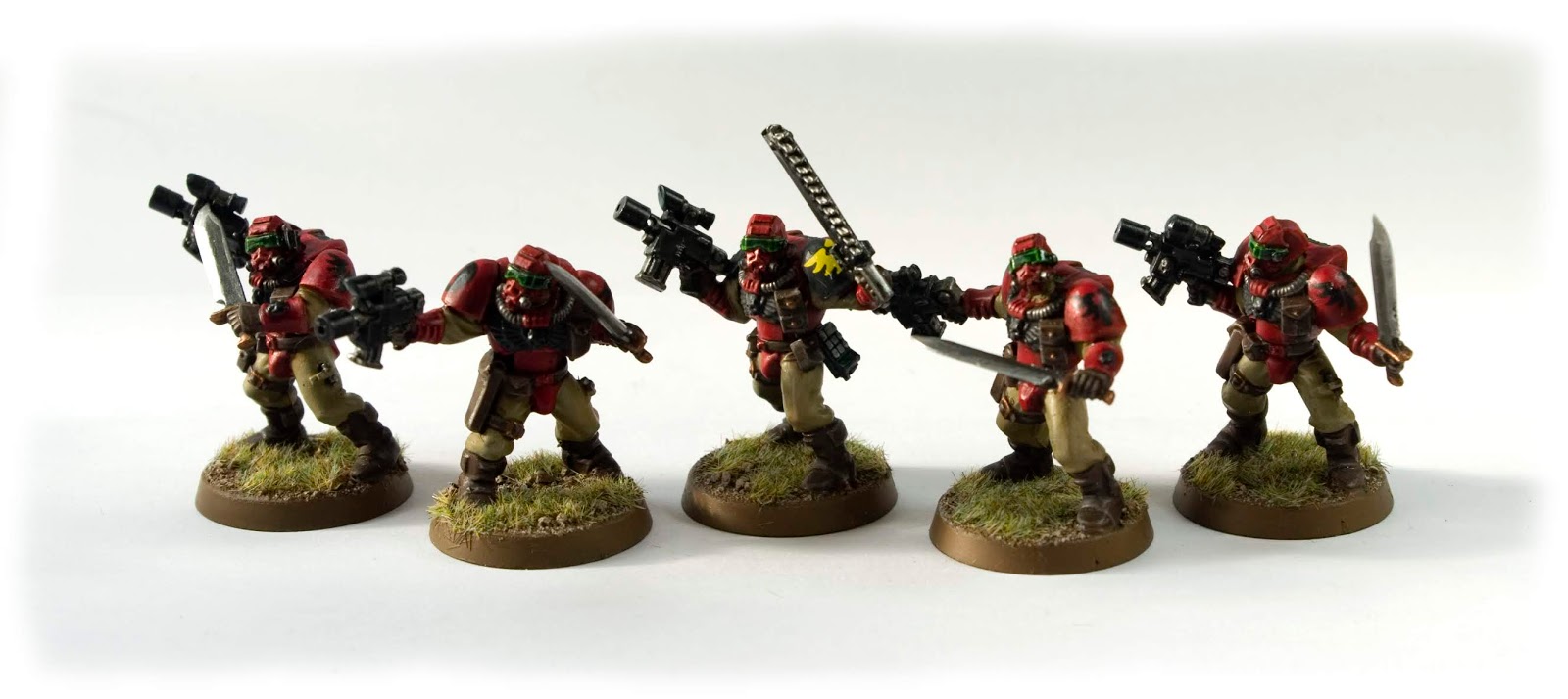 Blood Angels Scouts complete!