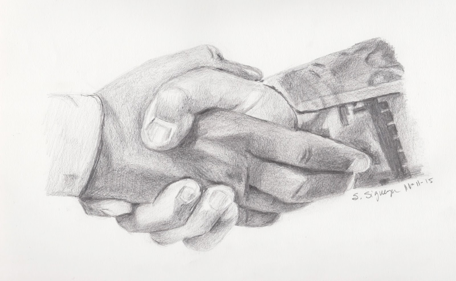 Hand 8 Drawing