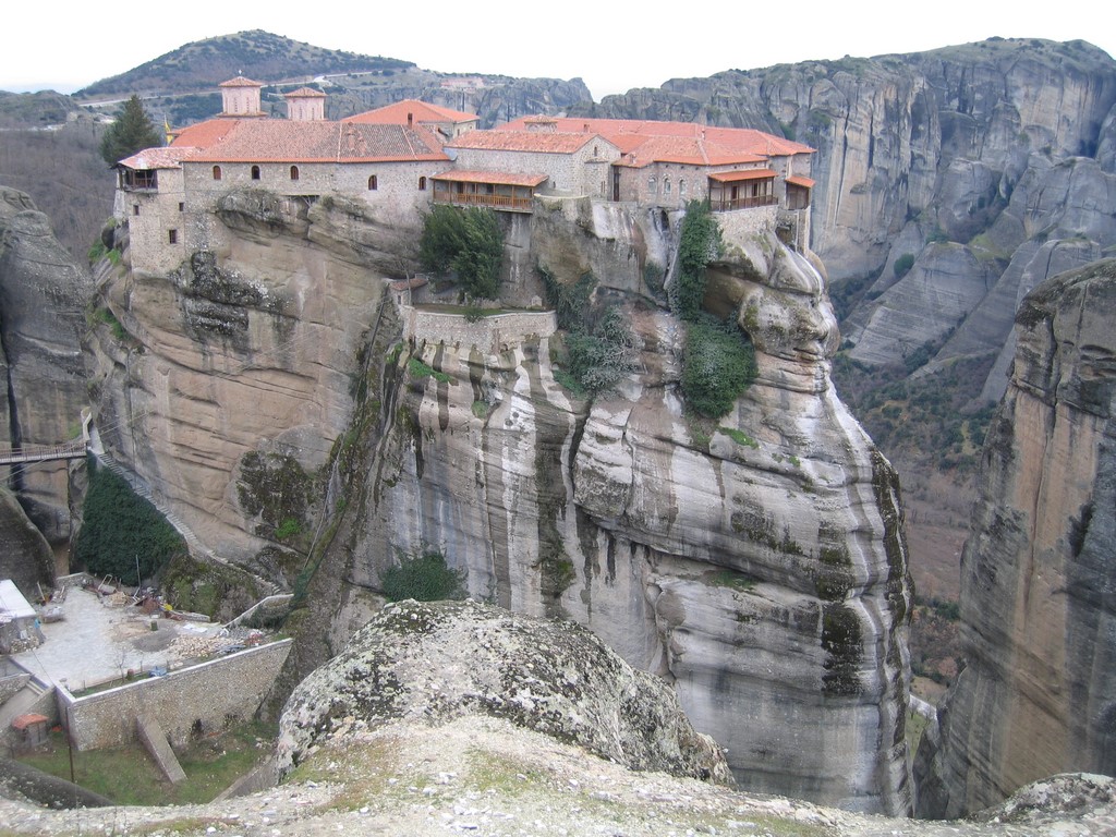 Fotos de Meteora y mapas. Monasterios de Meteora