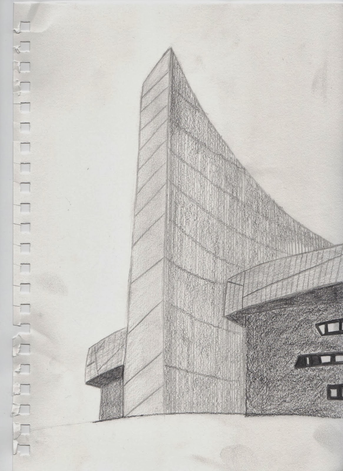 Architecture digital portfolio: Imperial War Museum, Manchester