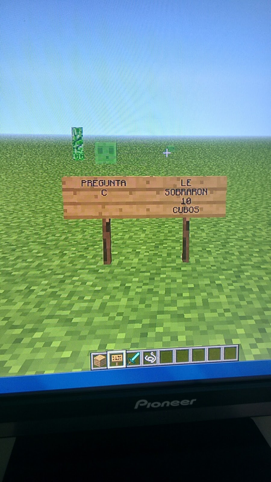 Minecraft en matemática: 2018