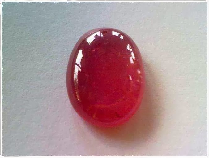 Batu Merah Delima ~ Batu Permata