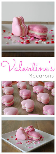 Valentine’s Heart Macarons Recipe - Cook'n is Fun - Food Recipes ...