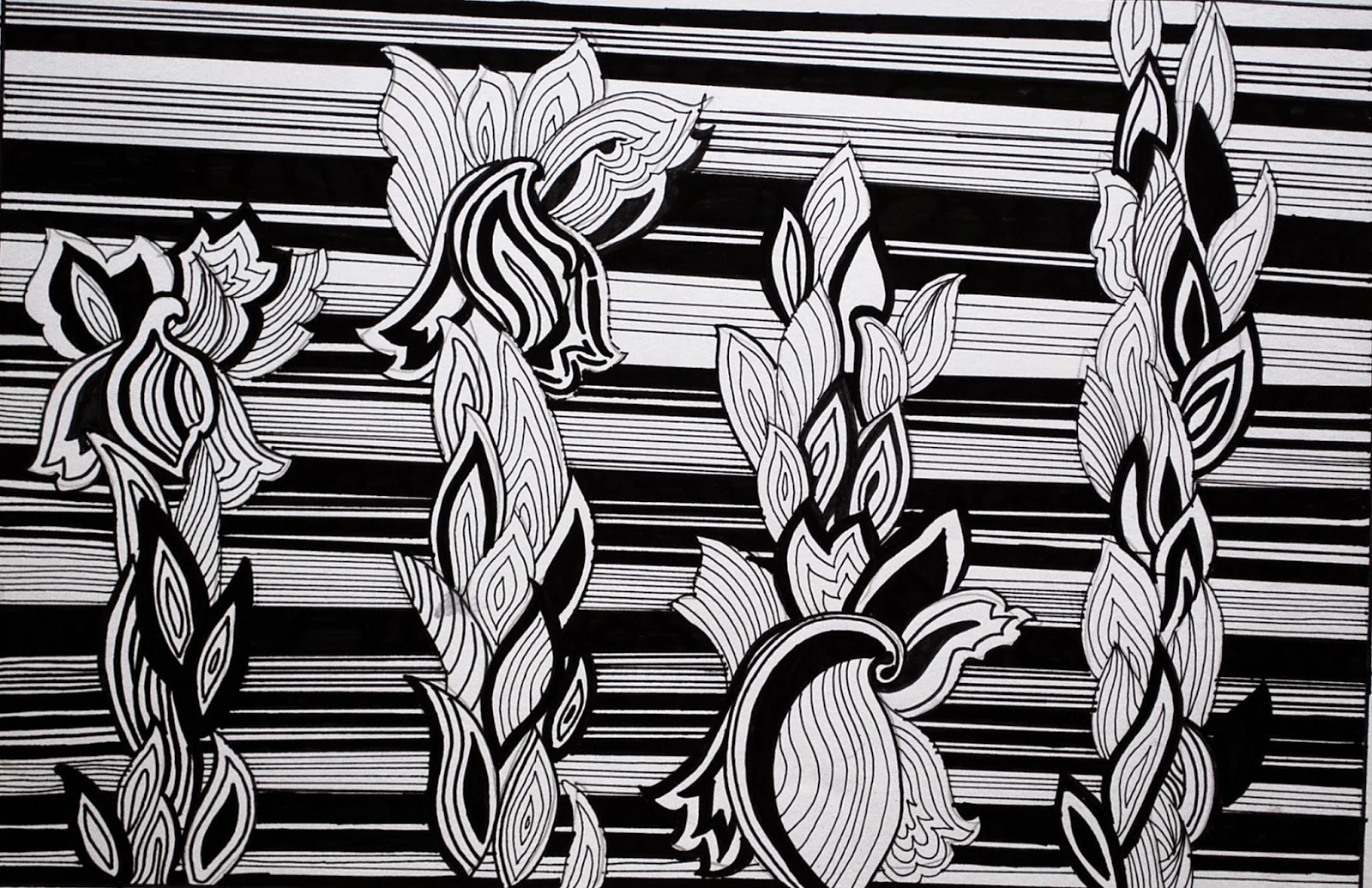 SusurDenai: APLIKASI GARISAN DALAM KARYA VISUAL