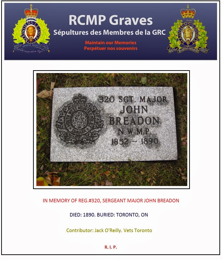 RCMP/GRC Grave Discovery & Information Website: www.rcmpgraves.com: In ...