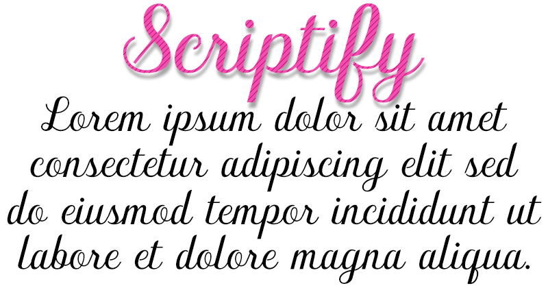 Scriptify