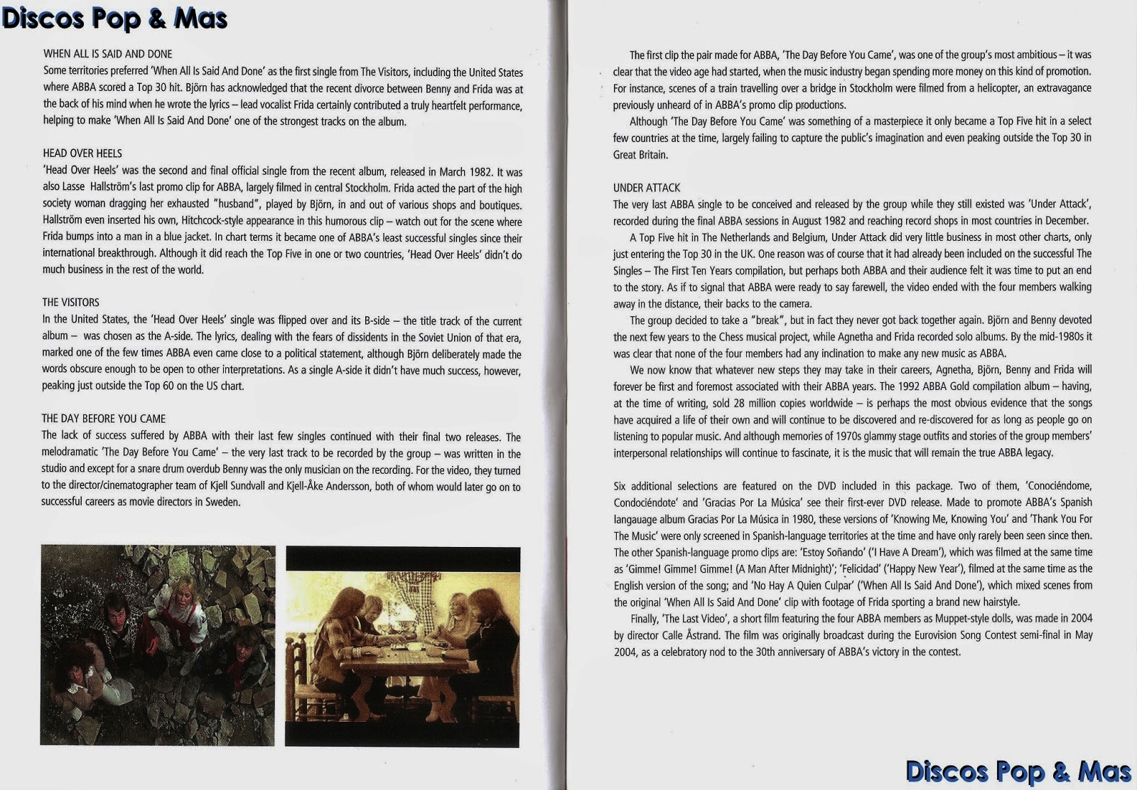 Discos Pop & Mas: ABBA - The Essential Collection