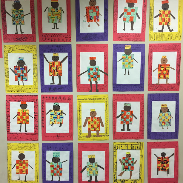 The Art Room At St.Elizabeth Parish School: 2nd Grade: African Kente Cloth