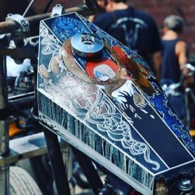 Coffin Tank for Chopper | kakimoto