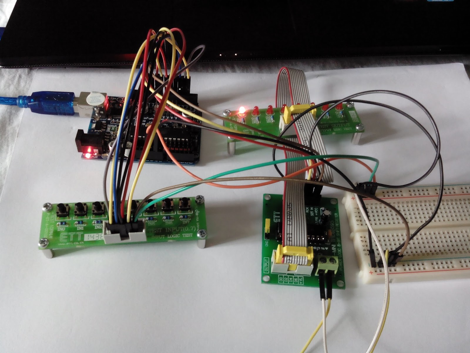 TPIC6B595 ControlLED: 2016