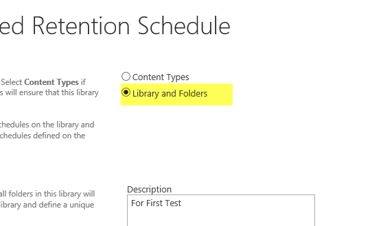 Retention Policy on a document library in SharePoint 2013 ~ SharePoint ...
