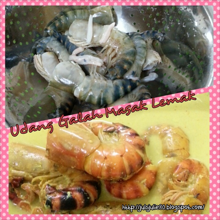 > UDANG GALAH @ UDANG SEPIT BIRU MASAK LEMAK CILI API & UDANG GALAH ...