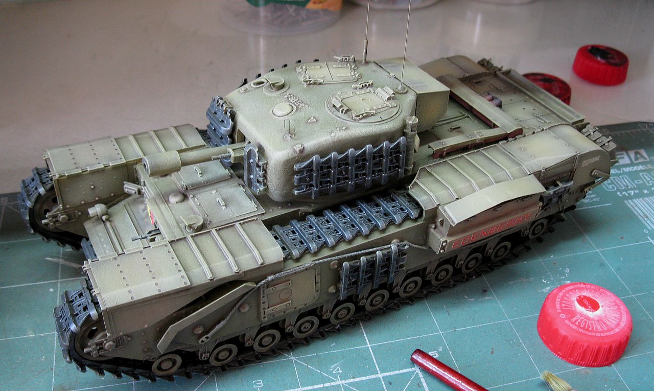 Panzerserra Bunker- Military Scale Models in 1/35 scale: Churchill Mk V ...