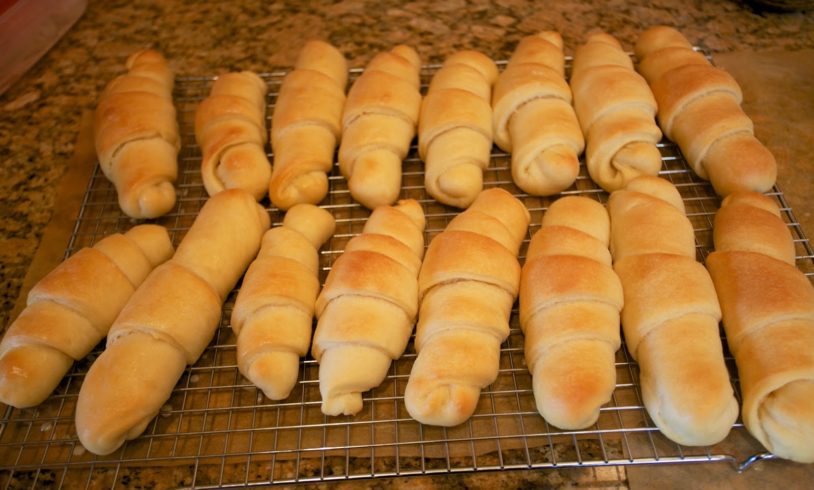Slovak Dinner Rolls (Rozky)
