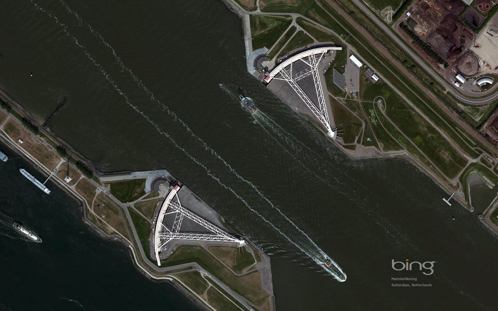 Wallpaper India: Bing Maps Aerial Imagery for Europe