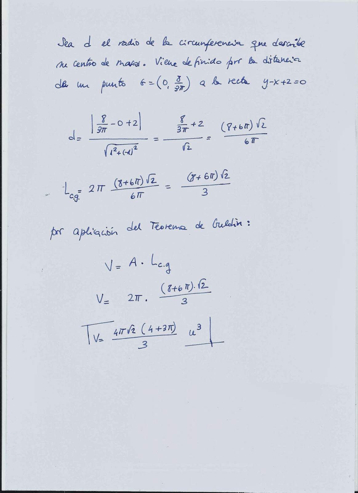 el blog del profe de matemáticas: APLICACIÓN DEL TEOREMA DE GULDIN II