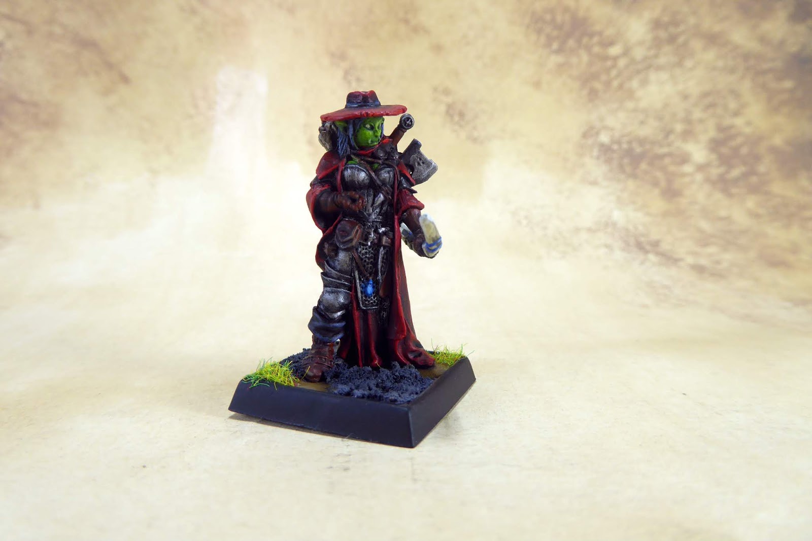 Old School Gaming: Pathfinder: Imrijka the Half-Orc Witch Hunter TO-DONE!