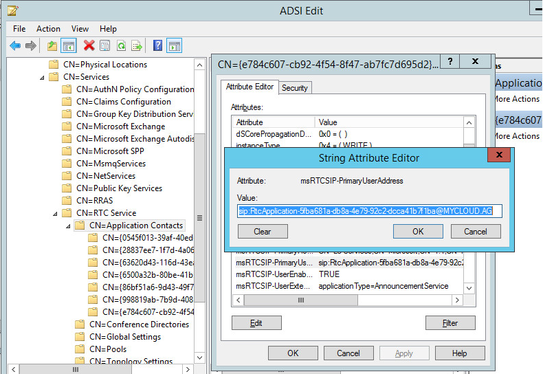 Change Default SIP Domain in Lync