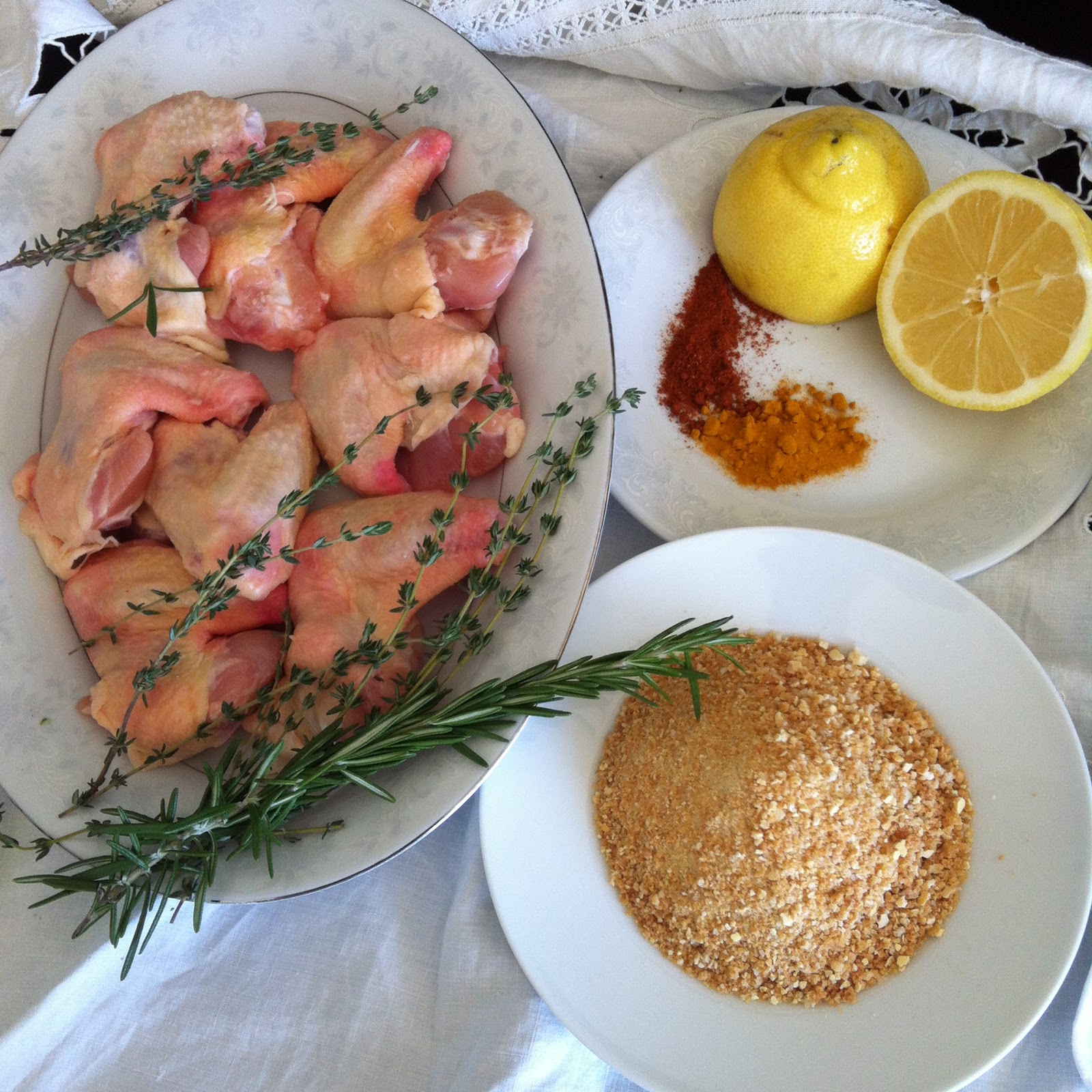 La mia cucina persiana: Alette di Pollo Marinate alle Spezie e Impanate ...