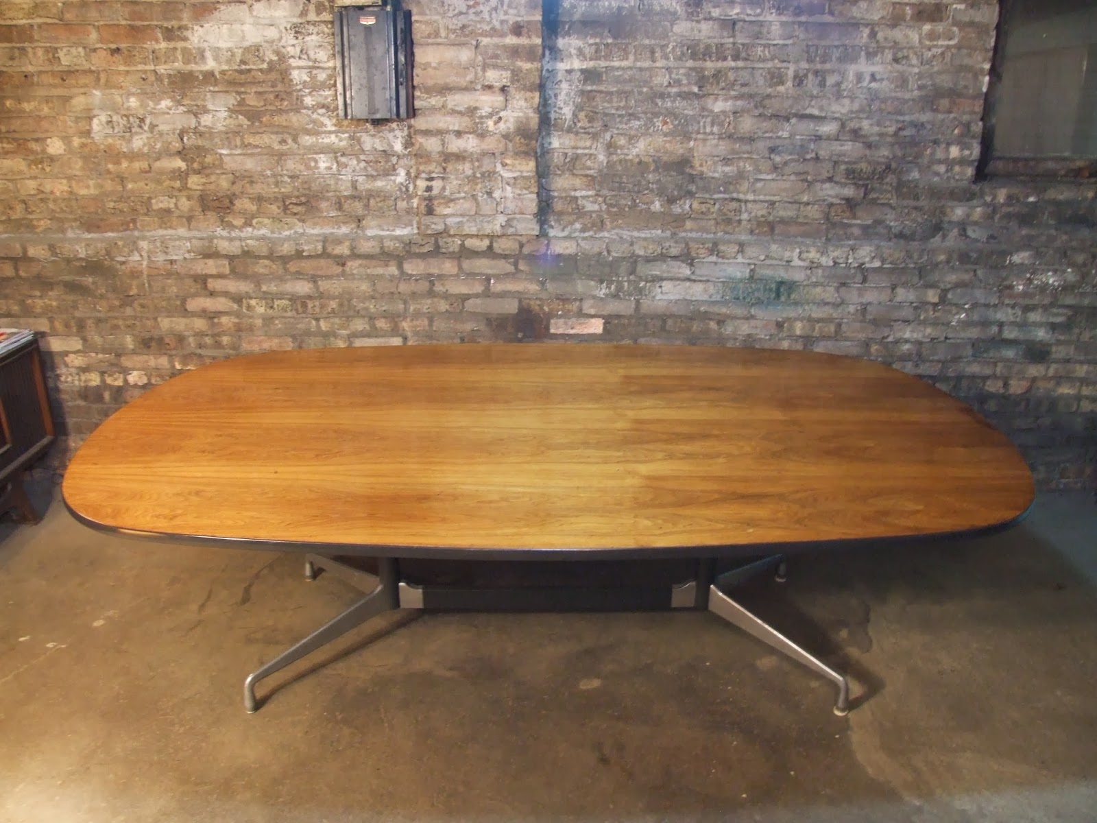 Mid Century Chicago: Herman Miller by Charles Eames "Racetrack" Table