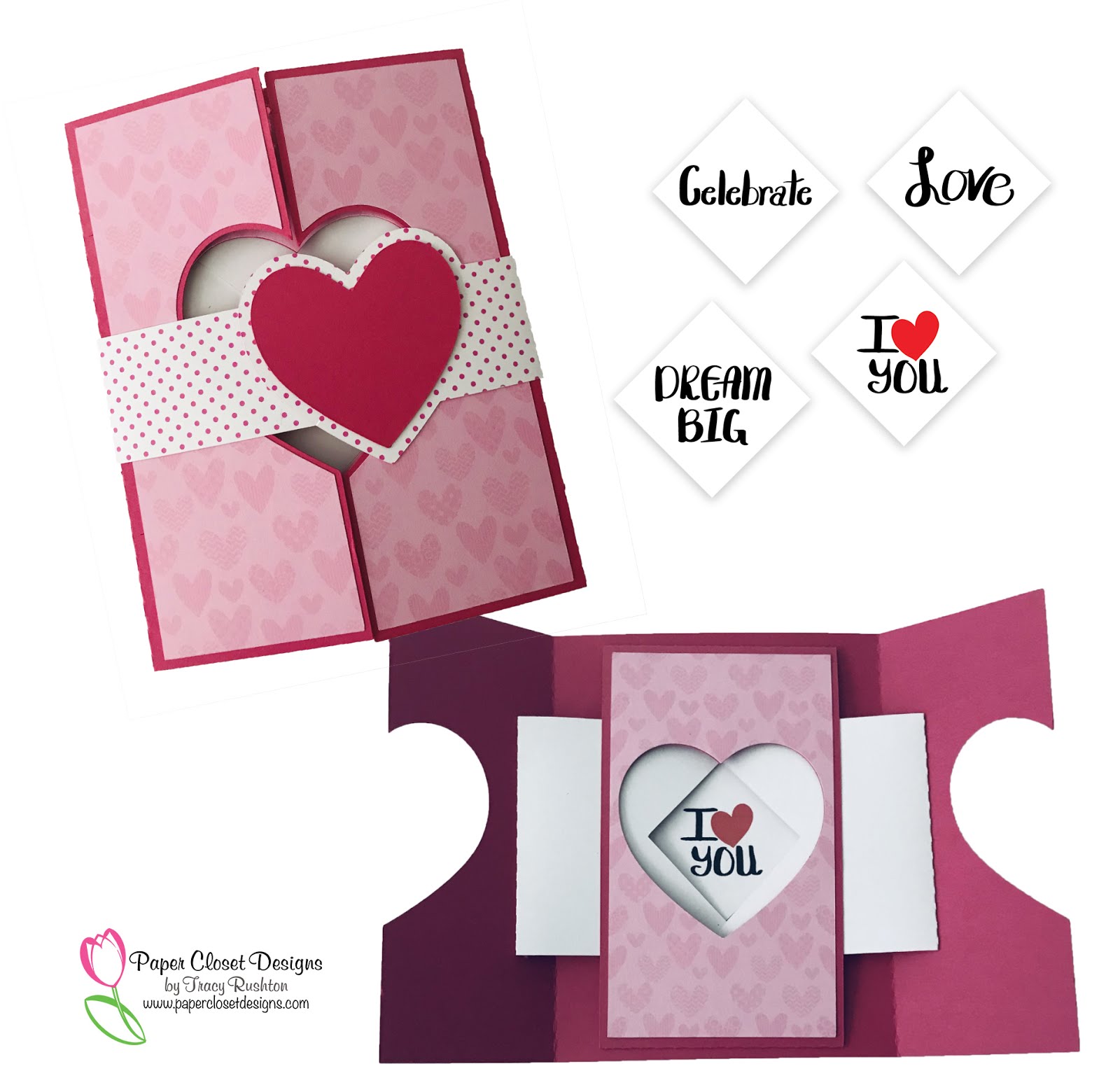 Create Shutter Cards for a Special Hello - Paper Closet Designs