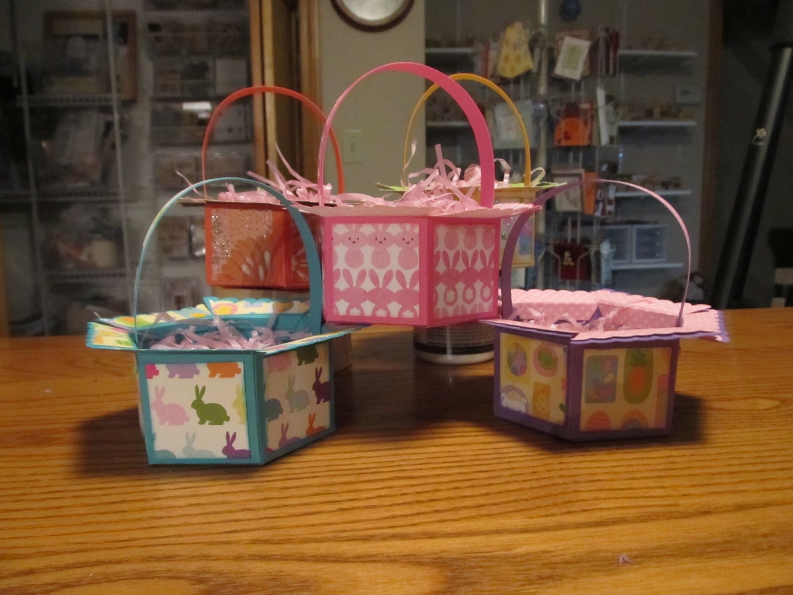 Calla Lily Studio Blog: Stampin Up Window Box Easter Baskets
